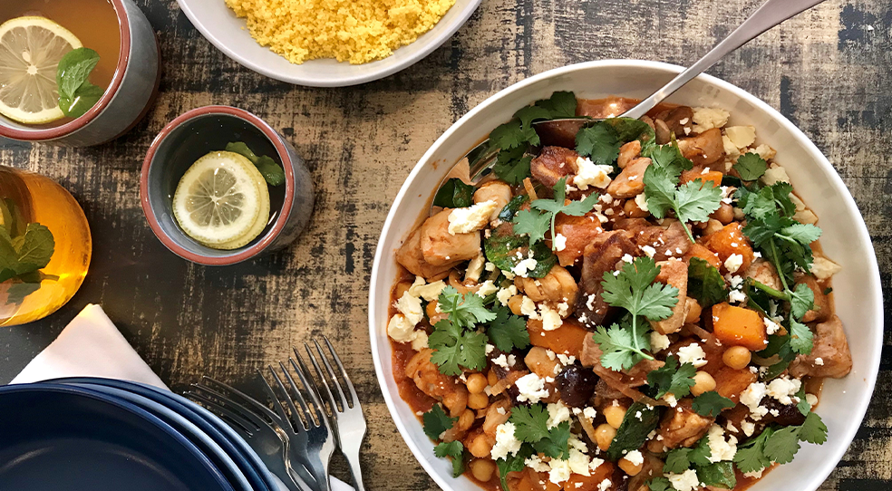Health Partners | Chicken, chickpea and pumpkin tagine